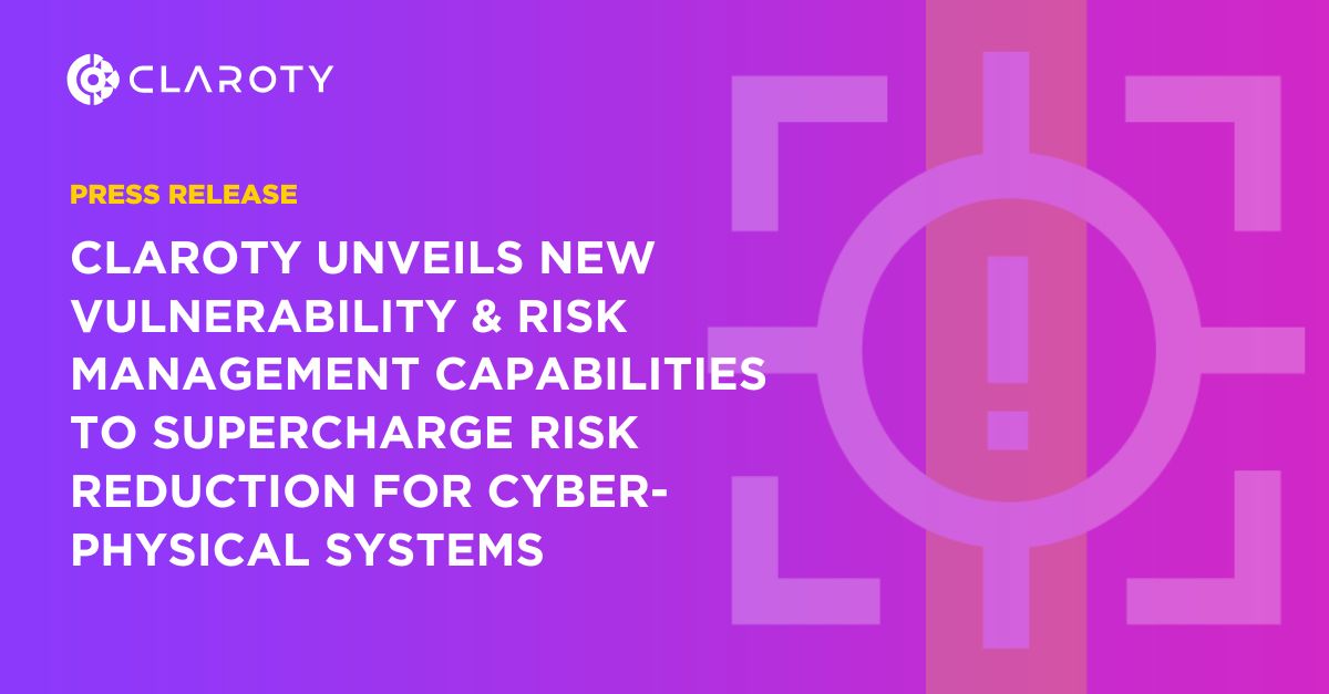 New enhancements to SaaS platforms: xDome and Medigate | Claroty posted ... New enhancements to SaaS platforms: xDome and Medigate | Claroty posted ...