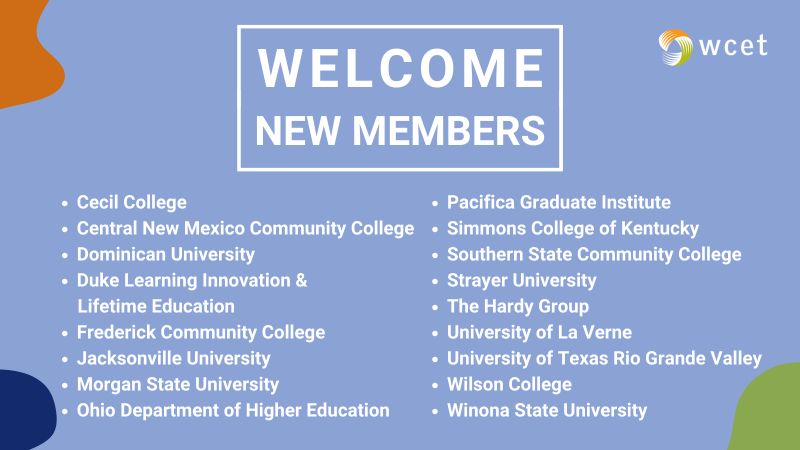 WCET - WICHE Cooperative for Educational Technologies (WCET) on ... WCET - WICHE Cooperative for Educational Technologies (WCET) on ...