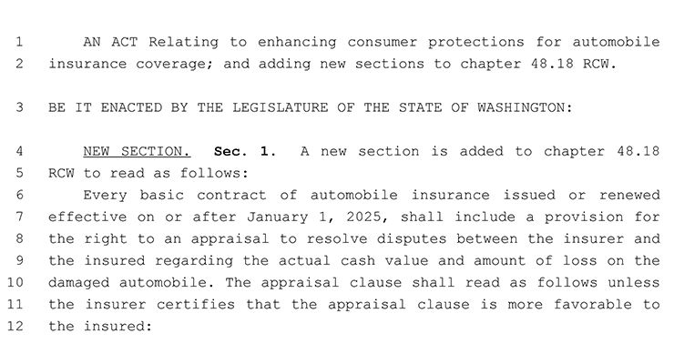 Russ Thrall on LinkedIn: Washington State Right to Appraisal Bill ... Russ Thrall on LinkedIn: Washington State Right to Appraisal Bill ...