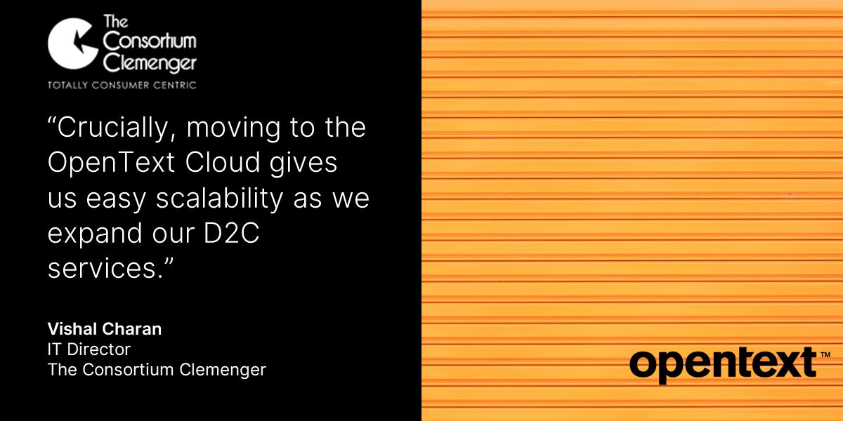 How Clemenger and OpenText boosted direct-to-consumer success ... How Clemenger and OpenText boosted direct-to-consumer success ...