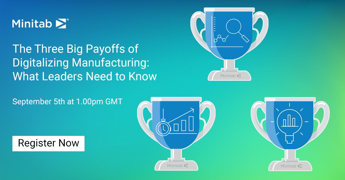 Minitab on LinkedIn: #webinar #digitaltransformation #manufacturing Minitab on LinkedIn: #webinar #digitaltransformation #manufacturing