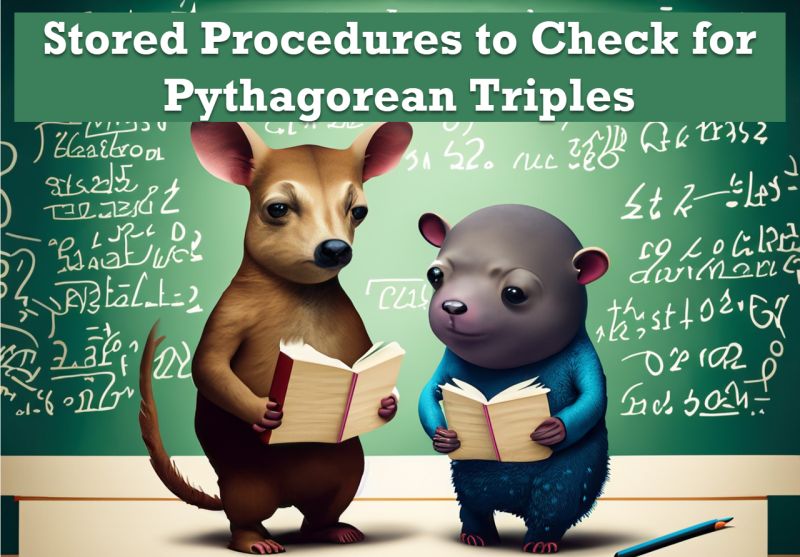 Pinal Dave on LinkedIn: #sqlserver #pythagoreantriples #programming #math Pinal Dave on LinkedIn: #sqlserver #pythagoreantriples #programming #math