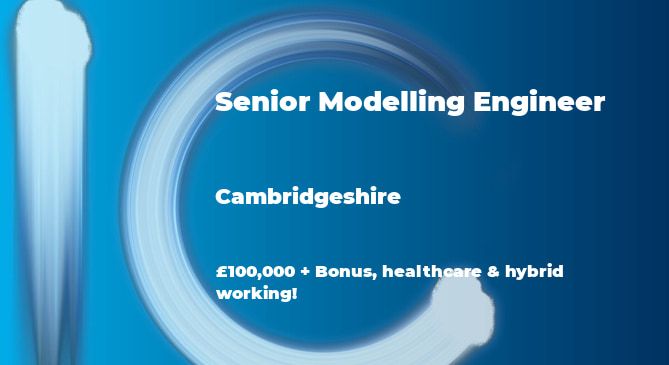 Jack Bird on LinkedIn: Vacancy - Senior Modelling Engineer Jack Bird on LinkedIn: Vacancy - Senior Modelling Engineer