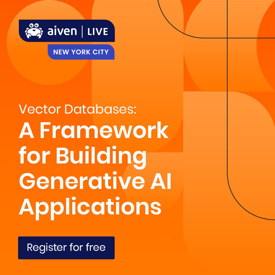 Aiven on LinkedIn: Aiven Live: New York City Aiven on LinkedIn: Aiven Live: New York City