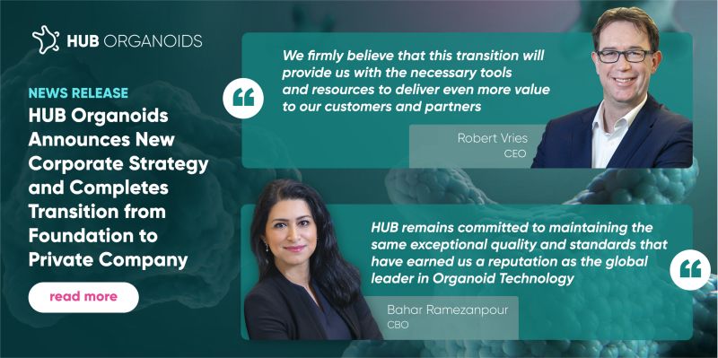 HUB Organoids on LinkedIn: HUB Organoids Announces New Corporate ... HUB Organoids on LinkedIn: HUB Organoids Announces New Corporate ...