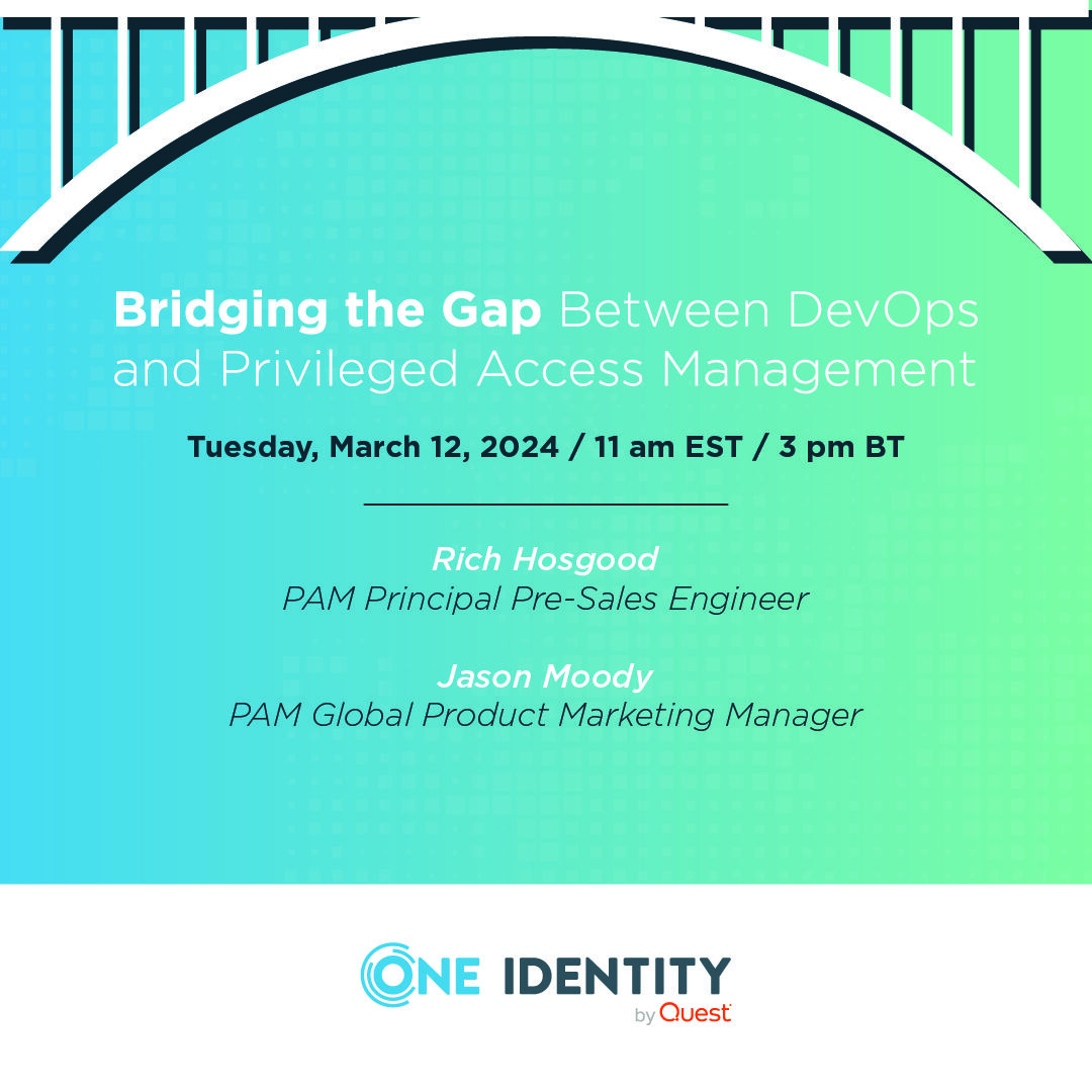 Learn about DevOps and Privileged Access Management | Jake Solis posted ... Learn about DevOps and Privileged Access Management | Jake Solis posted ...