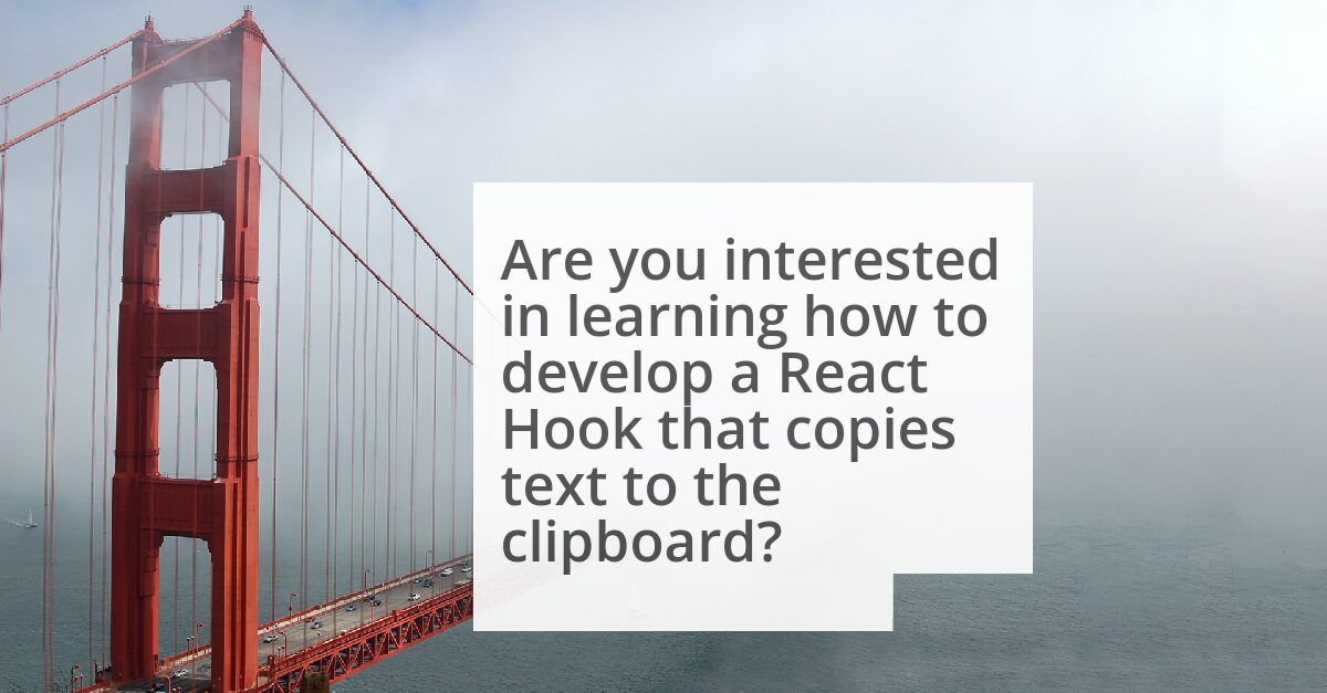 React Jobs on LinkedIn: Building React Hooks - Copy to Clipboard React Jobs on LinkedIn: Building React Hooks - Copy to Clipboard