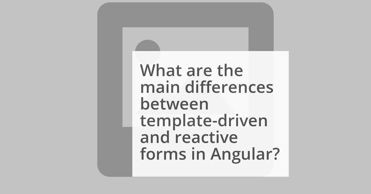 Angular Jobs on LinkedIn: Angular Forms: A Comparative Analysis of ... Angular Jobs on LinkedIn: Angular Forms: A Comparative Analysis of ...