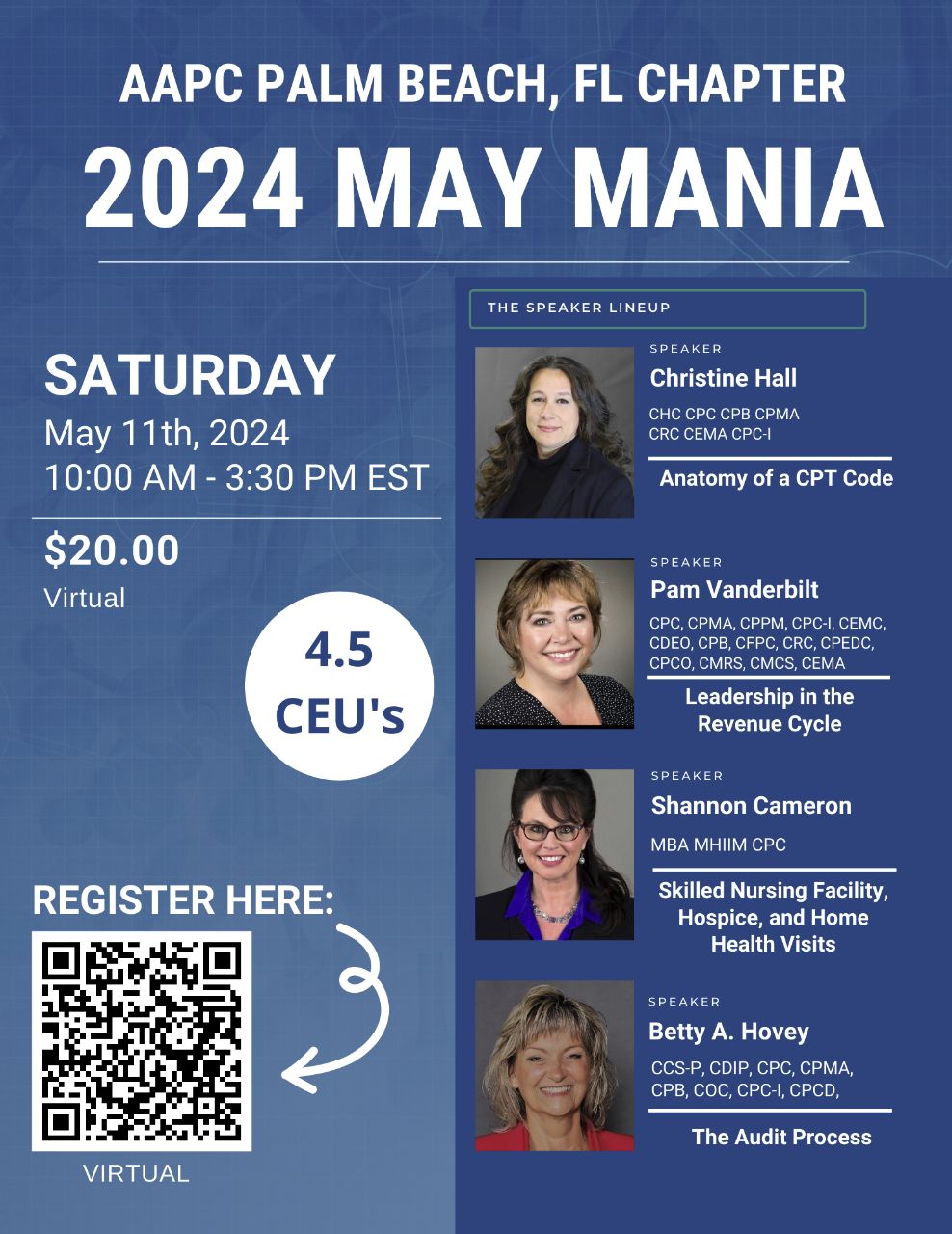 AAPC Palm Beach Chapter on LinkedIn: 2024 May Mania AAPC Palm Beach Chapter on LinkedIn: 2024 May Mania