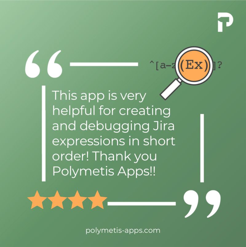 Polymetis Apps on LinkedIn: #atlassian #expressiontester #jira # ... Polymetis Apps on LinkedIn: #atlassian #expressiontester #jira # ...