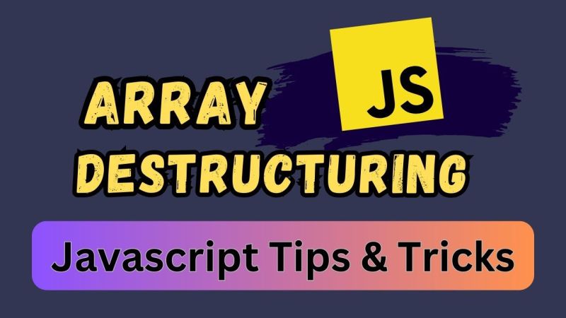 Laravel News on LinkedIn: JavaScript Array Destructuring: The Clean Way ... Laravel News on LinkedIn: JavaScript Array Destructuring: The Clean Way ...