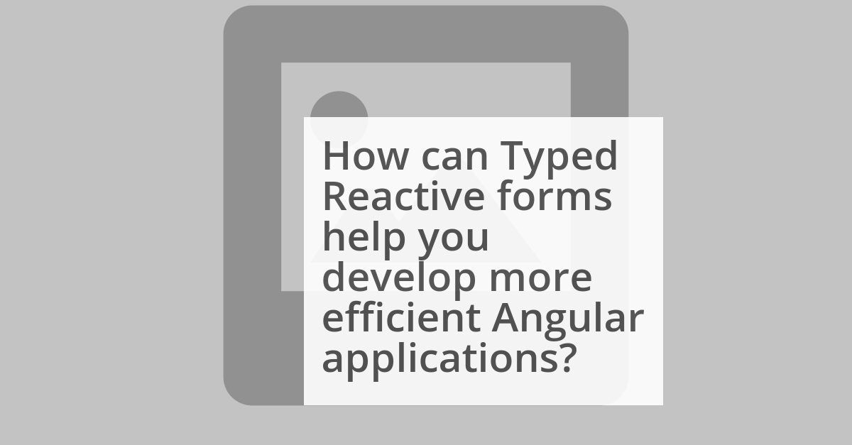 Angular Jobs on LinkedIn: Using Strictly Typed Reactive Forms in Angular Angular Jobs on LinkedIn: Using Strictly Typed Reactive Forms in Angular