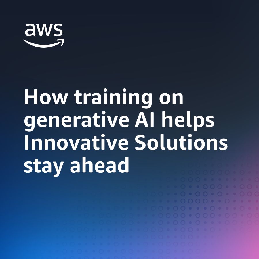 AWS Training & Certification on LinkedIn: AWS training on generative AI ... AWS Training & Certification on LinkedIn: AWS training on generative AI ...