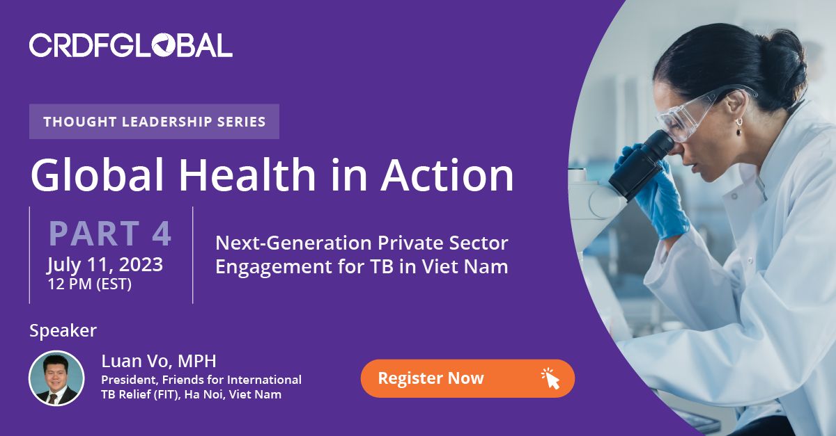 CRDF Global on LinkedIn: #globalhealth #tuberculosis #tb #vietnam CRDF Global on LinkedIn: #globalhealth #tuberculosis #tb #vietnam