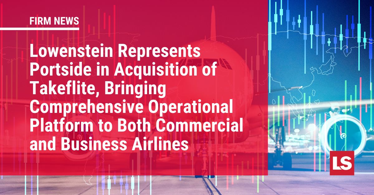 Eric Chafetz on LinkedIn: Lowenstein Represents Portside in Acquisition ... Eric Chafetz on LinkedIn: Lowenstein Represents Portside in Acquisition ...