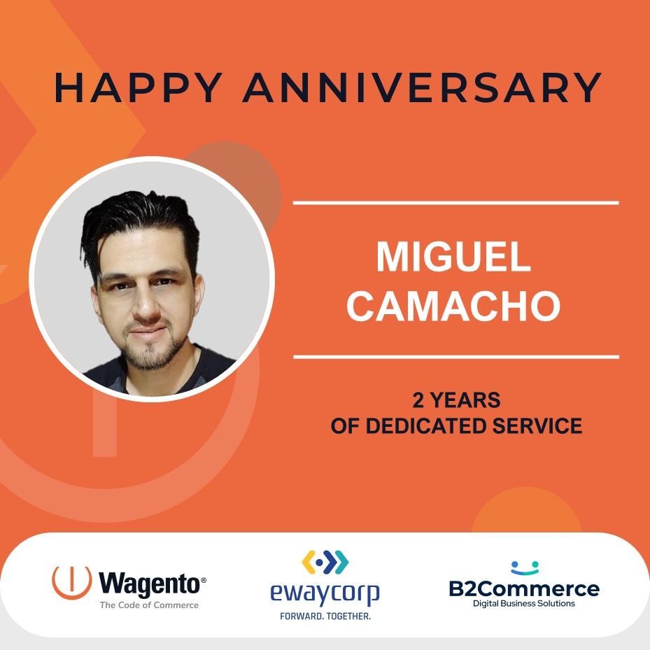 Wagento Commerce on LinkedIn: Happy 2nd Work Anniversary, Miguel ... Wagento Commerce on LinkedIn: Happy 2nd Work Anniversary, Miguel ...