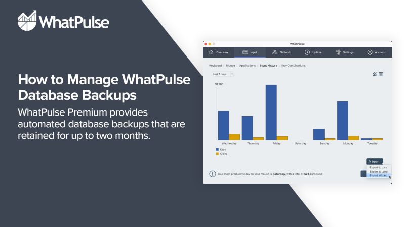 How to Manage Database Backups with WhatPulse Premium | WhatPulse ... How to Manage Database Backups with WhatPulse Premium | WhatPulse ...