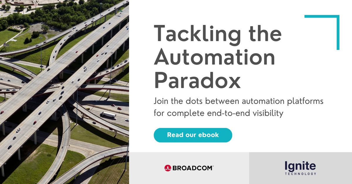 Ignite Technology on LinkedIn: #automation #aai #aai #broadcom # ... Ignite Technology on LinkedIn: #automation #aai #aai #broadcom # ...