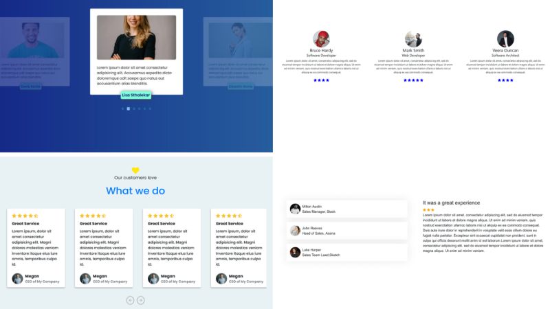CSS Monster on LinkedIn: Discover 47 Bootstrap Testimonials | CSS Monster CSS Monster on LinkedIn: Discover 47 Bootstrap Testimonials | CSS Monster