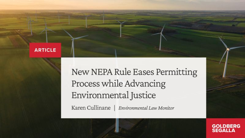 Laura Colca on LinkedIn: New NEPA Rule Eases Permitting Process while ... Laura Colca on LinkedIn: New NEPA Rule Eases Permitting Process while ...
