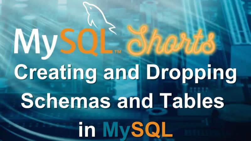 Oracle MySQL on LinkedIn: Episode-006 - Creating and Dropping Schemas ... Oracle MySQL on LinkedIn: Episode-006 - Creating and Dropping Schemas ...