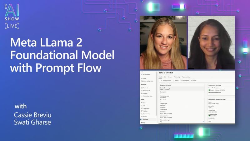 Donna Edwards on LinkedIn: Meta LLama 2 Foundational Model with Prompt Flow Donna Edwards on LinkedIn: Meta LLama 2 Foundational Model with Prompt Flow