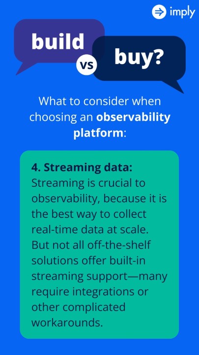 Imply on LinkedIn: Observability Platform: Build or buy? Imply on LinkedIn: Observability Platform: Build or buy?