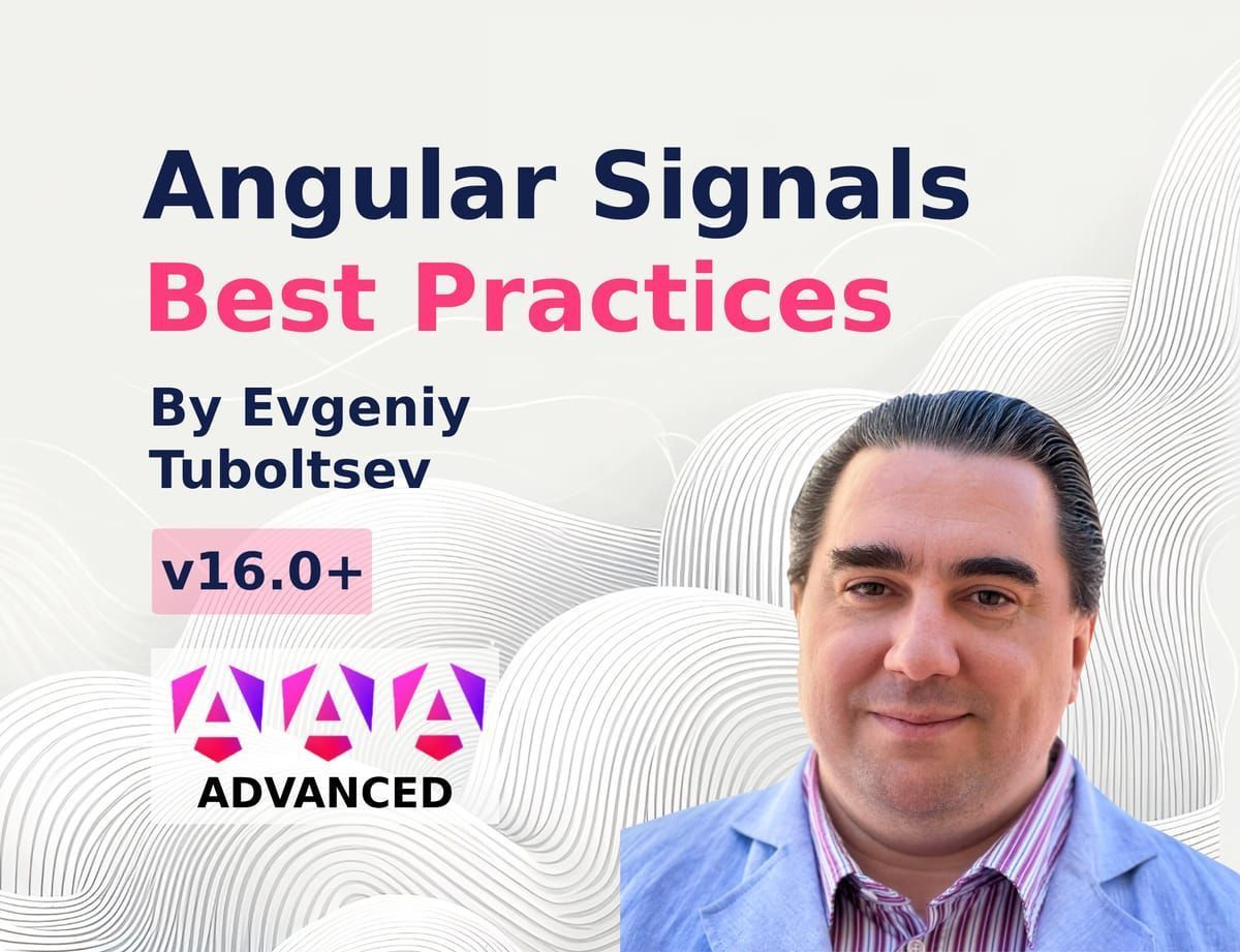 Ricky Lopes on LinkedIn: Angular Signals: Best Practices Ricky Lopes on LinkedIn: Angular Signals: Best Practices