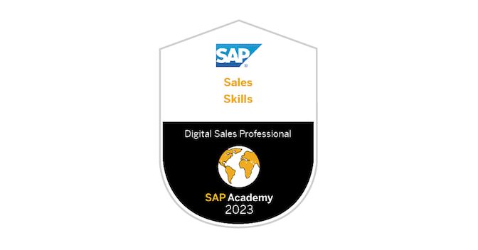 Niels Becker on LinkedIn: Sales Skills 2023 - SAP Digital Sales Academy ... Niels Becker on LinkedIn: Sales Skills 2023 - SAP Digital Sales Academy ...