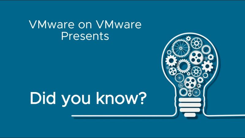 Patrick Mosca on LinkedIn: Did you know VMware IT uses 120 PB of VMware ... Patrick Mosca on LinkedIn: Did you know VMware IT uses 120 PB of VMware ...