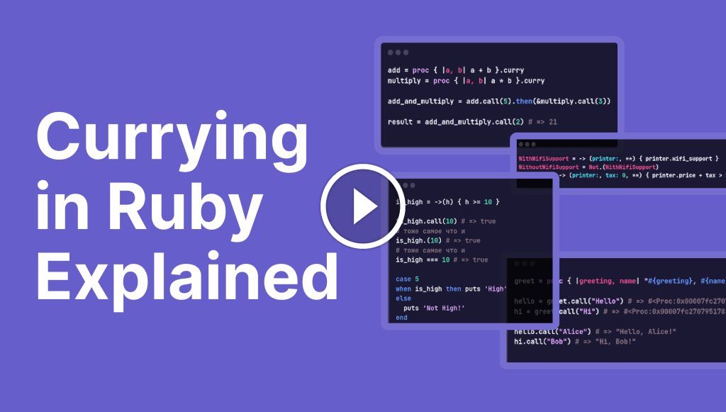 JetRuby Agency on LinkedIn: #currying #ruby #ruby #it #programming JetRuby Agency on LinkedIn: #currying #ruby #ruby #it #programming