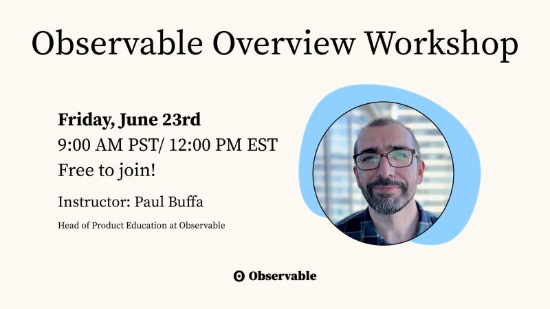 Observable on LinkedIn: #dataviz #sql #javascript #freeworkshop # ... Observable on LinkedIn: #dataviz #sql #javascript #freeworkshop # ...
