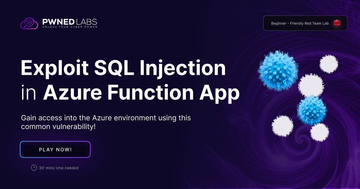 Pwned Labs on LinkedIn: Pwned Labs - Exploit SQL Injection in Azure ... Pwned Labs on LinkedIn: Pwned Labs - Exploit SQL Injection in Azure ...
