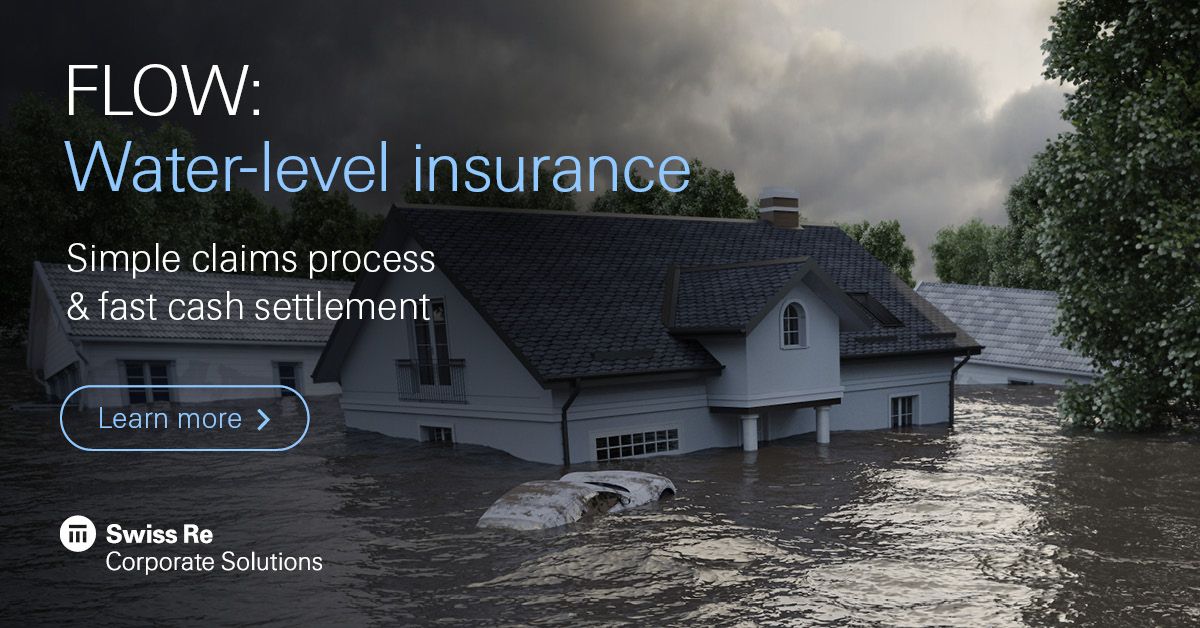 Swiss Re Corporate Solutions on LinkedIn: FLOW Insurance | Water-Level ... Swiss Re Corporate Solutions on LinkedIn: FLOW Insurance | Water-Level ...