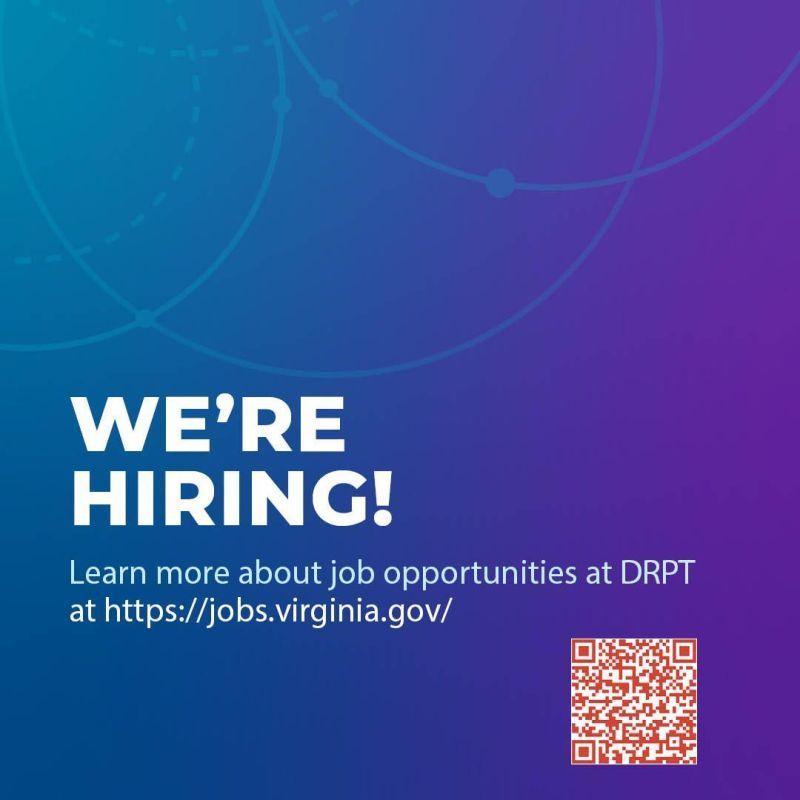 Virginia Department of Rail and Public Transportation on LinkedIn: Come ... Virginia Department of Rail and Public Transportation on LinkedIn: Come ...