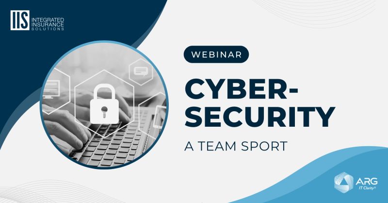 ARG - IT Clarity on LinkedIn: Cybersecurity: A Team Sport Webinar • ARG ... ARG - IT Clarity on LinkedIn: Cybersecurity: A Team Sport Webinar • ARG ...