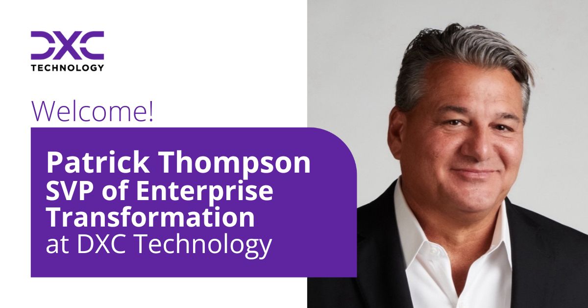 Howard Boville on LinkedIn: DXC Technology Names Patrick Thompson to ... Howard Boville on LinkedIn: DXC Technology Names Patrick Thompson to ...