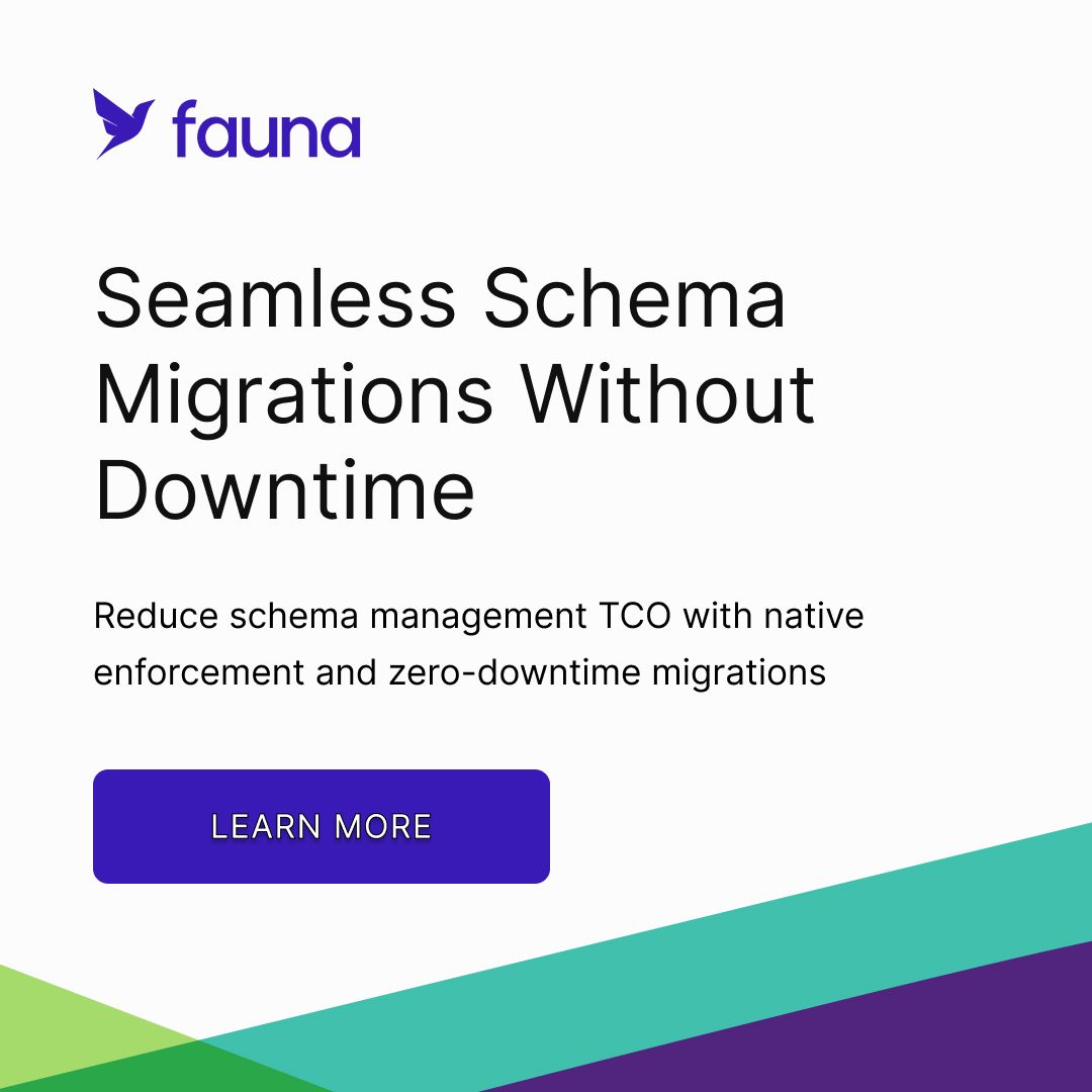 Fauna Inc. on LinkedIn: Database Schema for Modern Application ... Fauna Inc. on LinkedIn: Database Schema for Modern Application ...