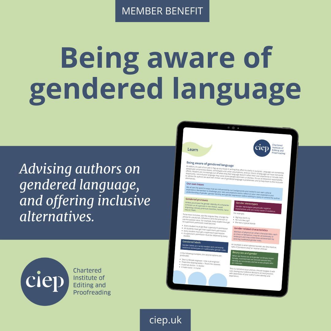 CIEP fact sheet: How to deal with gendered language | Chartered ... CIEP fact sheet: How to deal with gendered language | Chartered ...