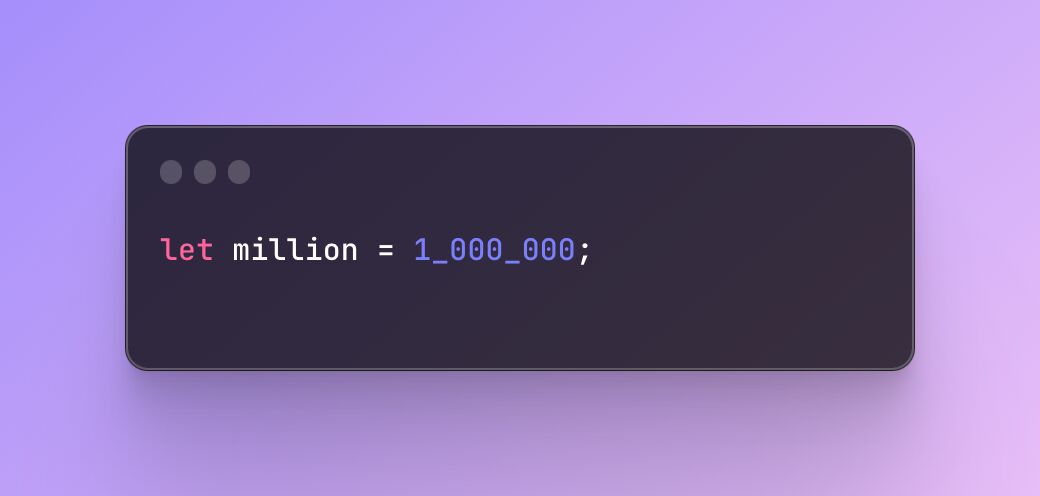 Csaba Kissi on LinkedIn: Javascript Tip 💡 You can make large numbers ... Csaba Kissi on LinkedIn: Javascript Tip 💡 You can make large numbers ...