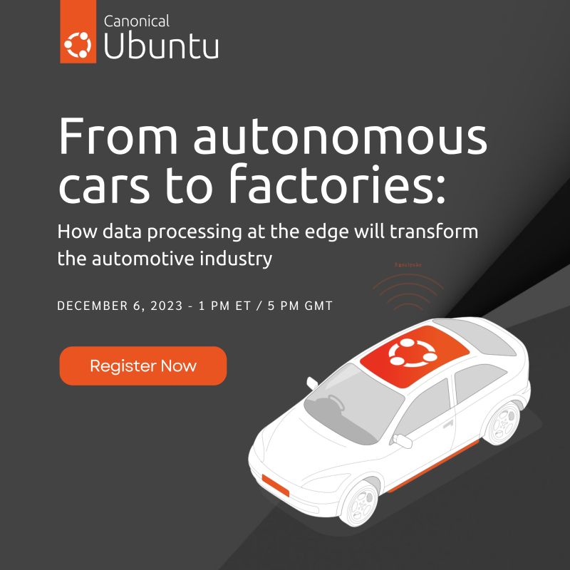Canonical on LinkedIn: Exploring edge computing in automotive Canonical on LinkedIn: Exploring edge computing in automotive