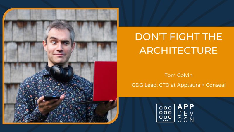 Appdevcon on LinkedIn: Don't fight the architecture - Appdevcon Conference Appdevcon on LinkedIn: Don't fight the architecture - Appdevcon Conference