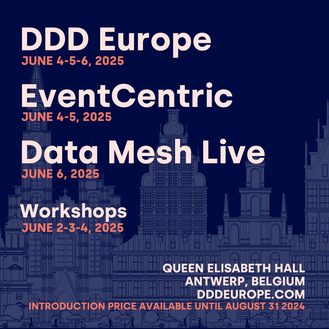 Domain-Driven Design Europe on LinkedIn: ⏳ Introduction tickets for ... Domain-Driven Design Europe on LinkedIn: ⏳ Introduction tickets for ...