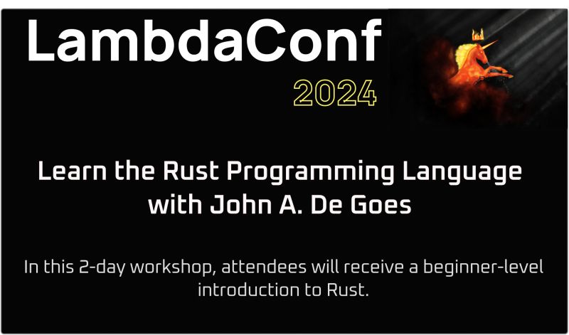 Ziverge on LinkedIn: #rust #rustworkshop #rustprogramming Ziverge on LinkedIn: #rust #rustworkshop #rustprogramming