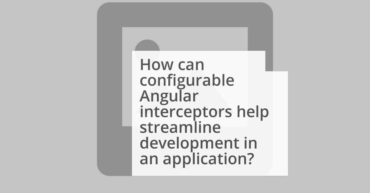 Angular Jobs on LinkedIn: Create configurable Angular interceptors ⚙️ Angular Jobs on LinkedIn: Create configurable Angular interceptors ⚙️