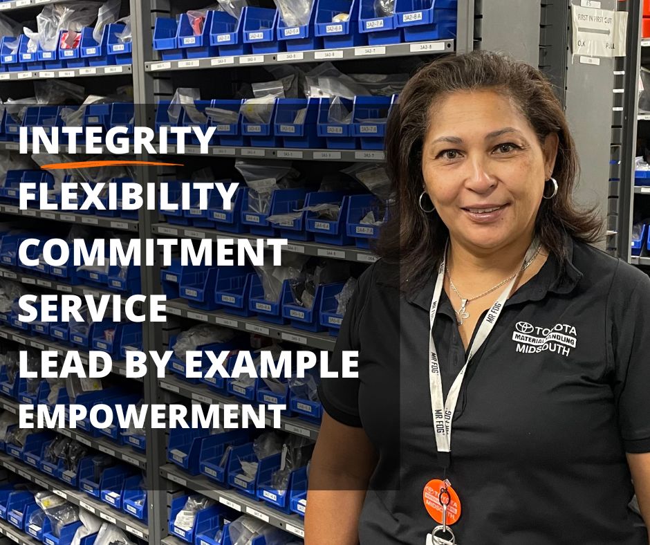 Toyota Material Handling Midsouth on LinkedIn: 6️⃣ Core Values guide ... Toyota Material Handling Midsouth on LinkedIn: 6️⃣ Core Values guide ...