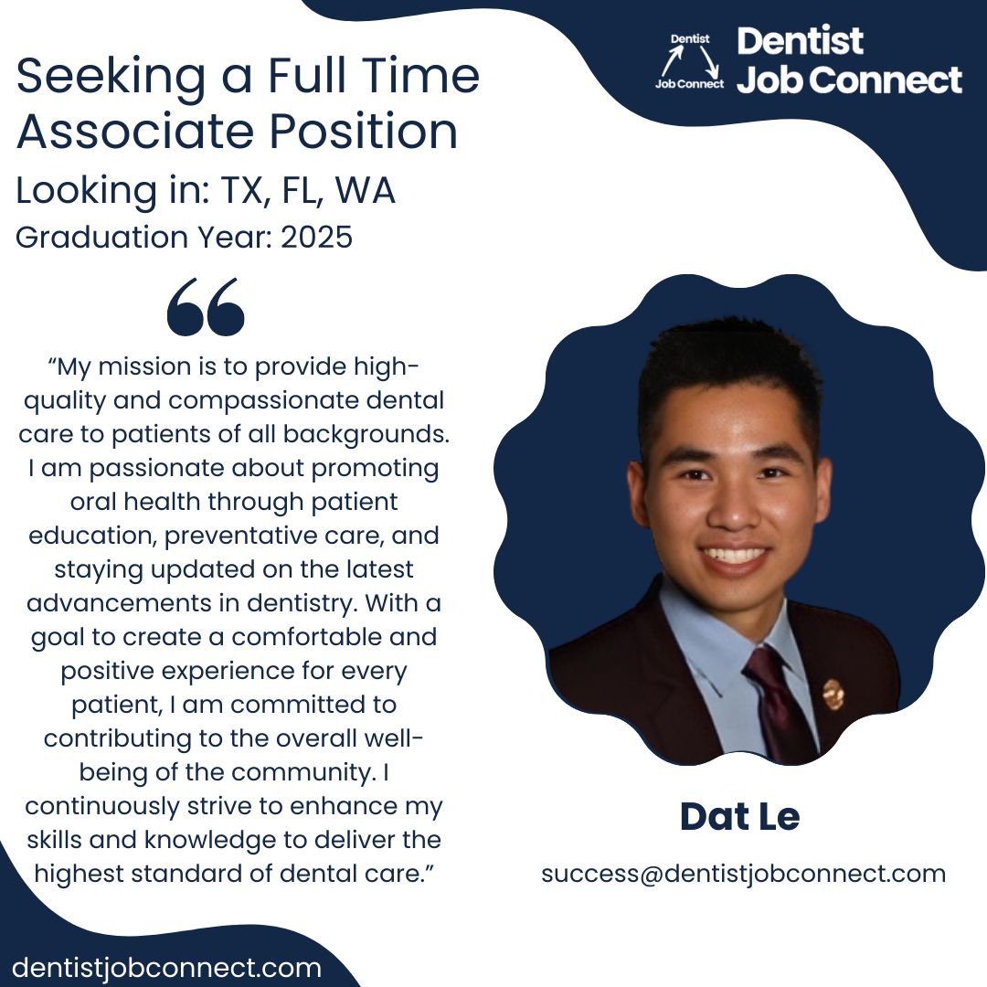 Dentist Job Connect on LinkedIn: Looking to connect with associate ... Dentist Job Connect on LinkedIn: Looking to connect with associate ...