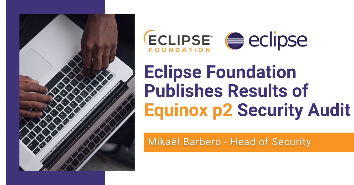Eclipse Foundation on LinkedIn: #eclipseide #eclipsefdn #cybersecurity ... Eclipse Foundation on LinkedIn: #eclipseide #eclipsefdn #cybersecurity ...