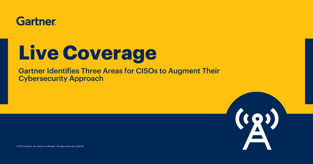 Adam Fradkin on LinkedIn: Gartner Identifies Three Areas for CISOs to ... Adam Fradkin on LinkedIn: Gartner Identifies Three Areas for CISOs to ...