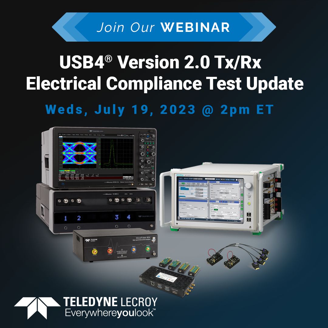 Teledyne LeCroy on LinkedIn: #teledynelecroy #usb4 #oscilloscope Teledyne LeCroy on LinkedIn: #teledynelecroy #usb4 #oscilloscope